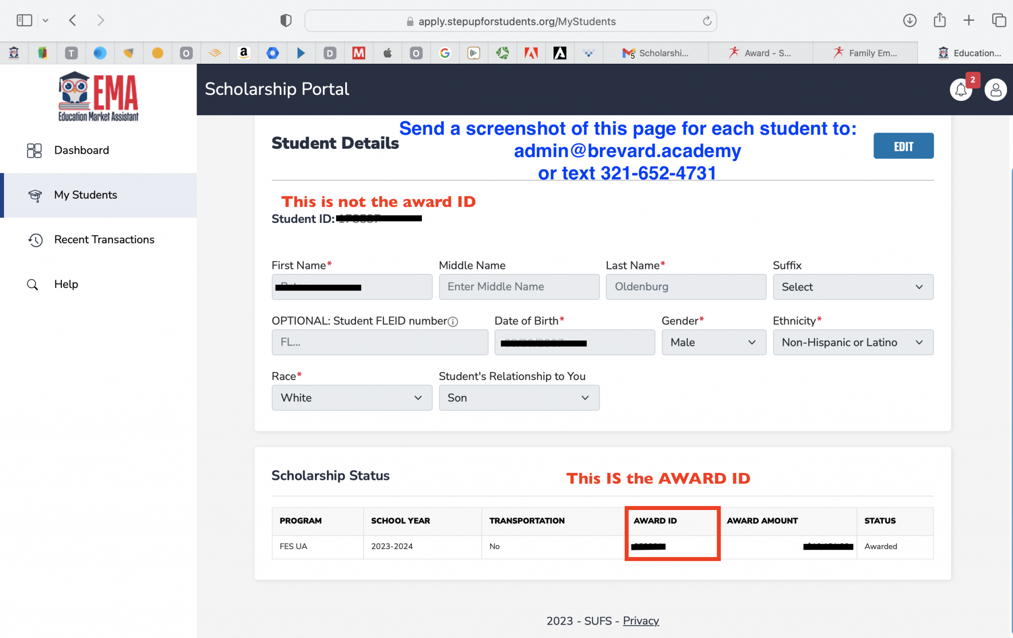 Tuition and Enrollment – Brevard Academy